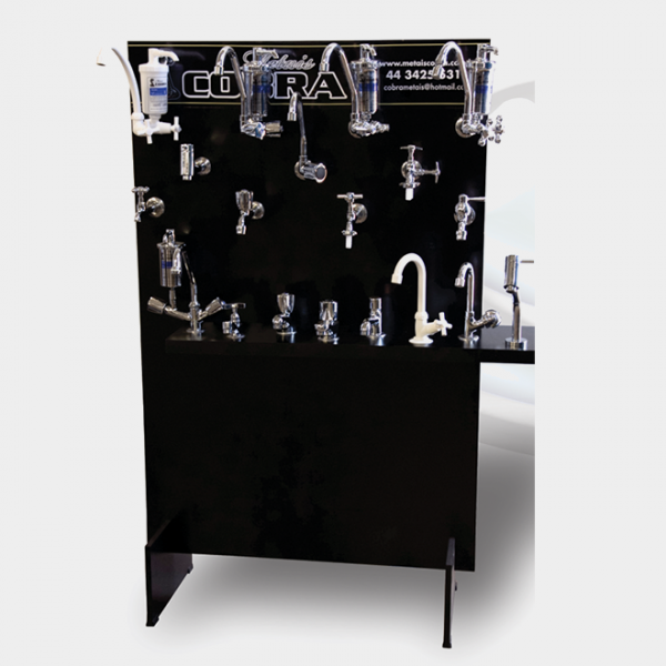 Expositor em Madeira MDF - Piso & Cia